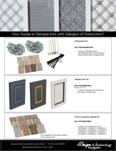 Sample Kits - Designs of Distinction
